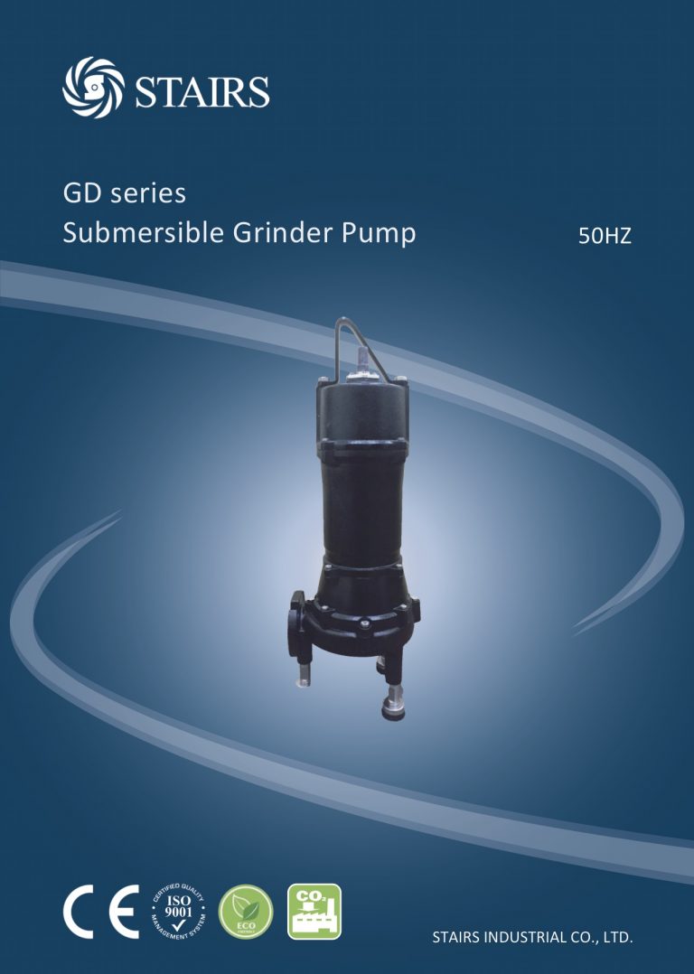 GD Series Submersible Grinder Pump - Stairs Asia Pacific Pte. Ltd.